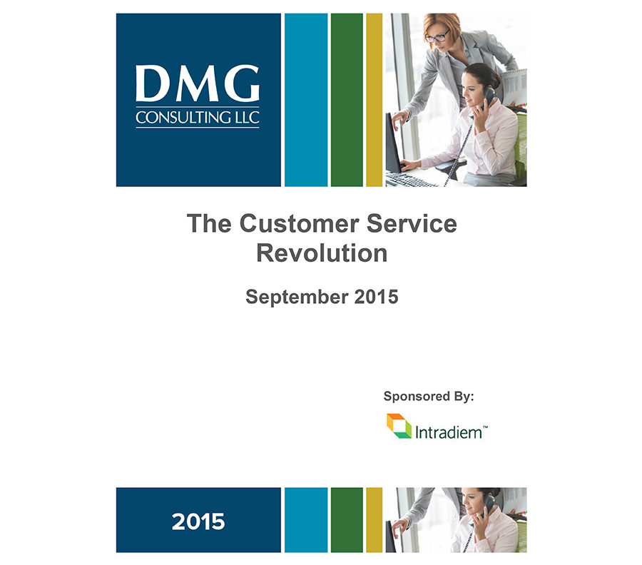 The Customer Service Revolution (whitepaper) - DMG Consulting